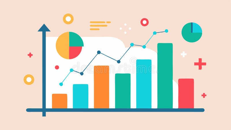 Trend Analysis Vector Graphic Design Stock Vector - Illustration of ...