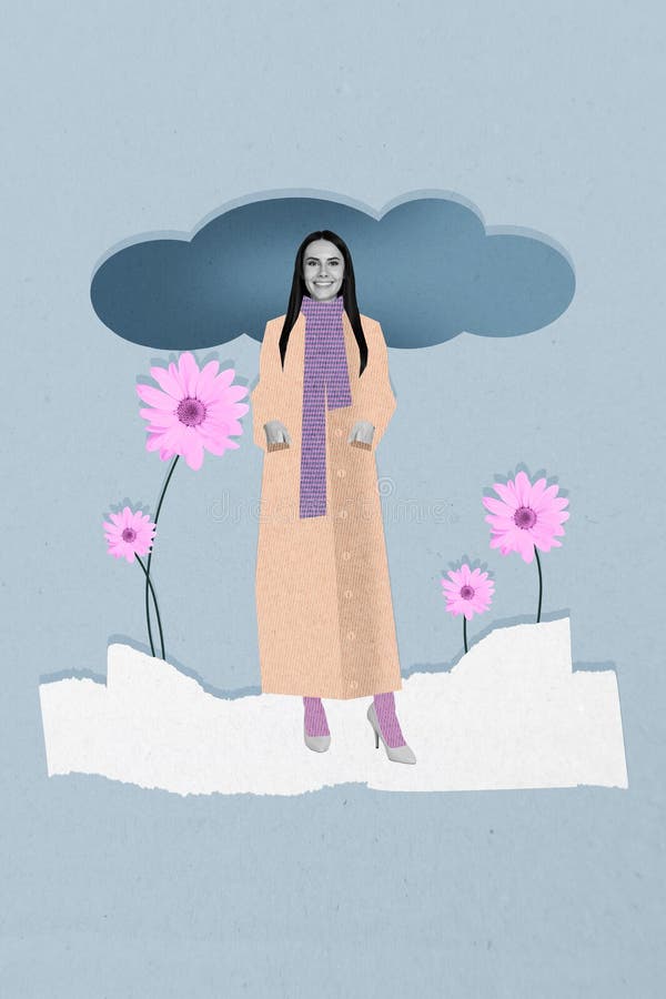 Trend Artwork Collage Template Composite Sketch of Cold Weather Cloud ... Trend Artwork Collage Template Composite Sketch of Cold Weather Cloud ...
