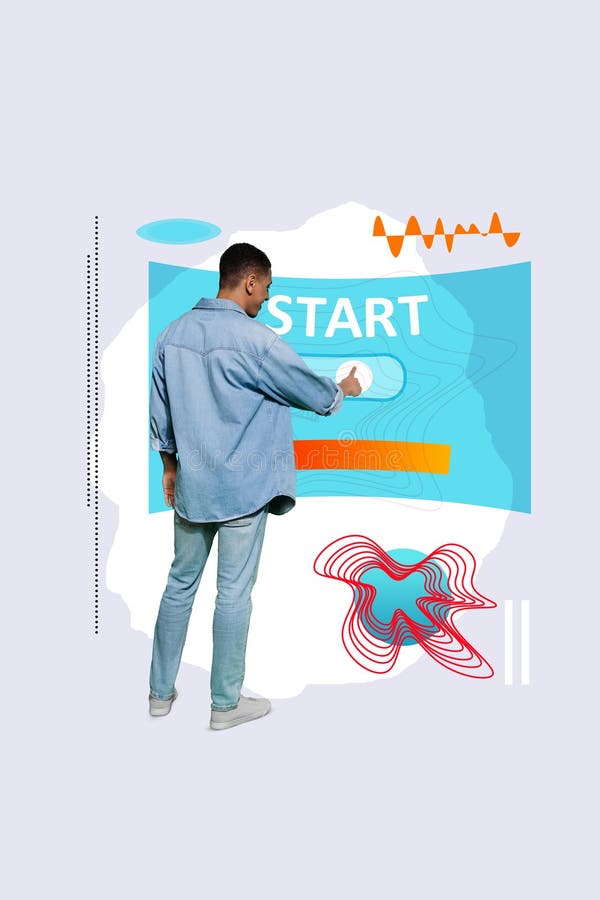 Trend Artwork Image Composite Collage of Workspace Interface Project ...