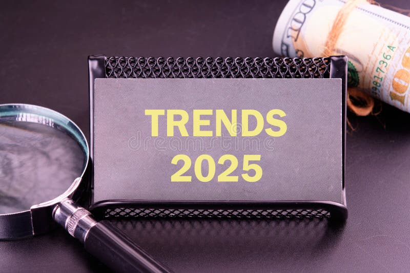 2025 Trend Concept. 2025 Trends Concept Stock Illustration ...