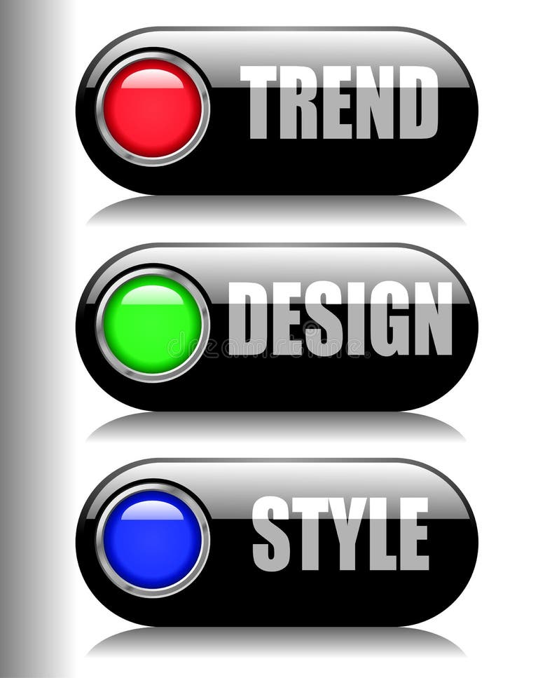 Trend Button Stock Illustrations – 33,792 Trend Button Stock ...