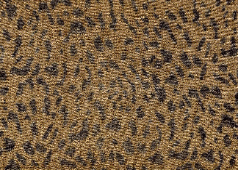 Brown Leopard Fabric Pattern Texture Stock Image - Image of decoration ...