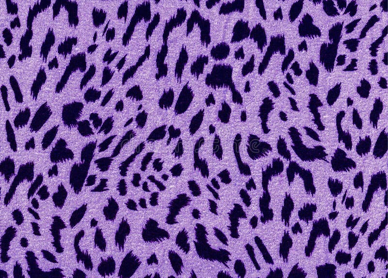 Violet Leopard Fabric Pattern Texture Stock Image - Image of jungle ...
