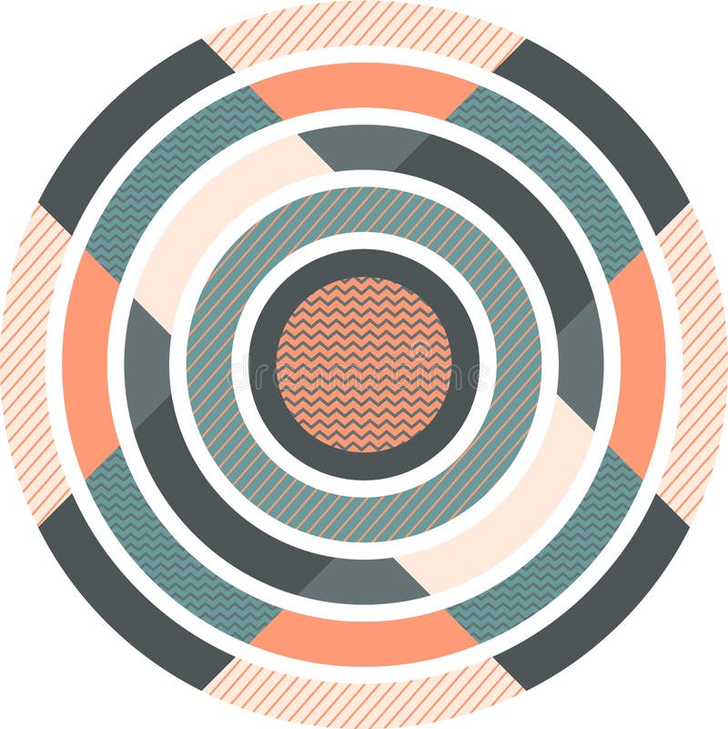 Trend Geometric Pattern. Geometry Minimalistic Artwork Poster Stock ...