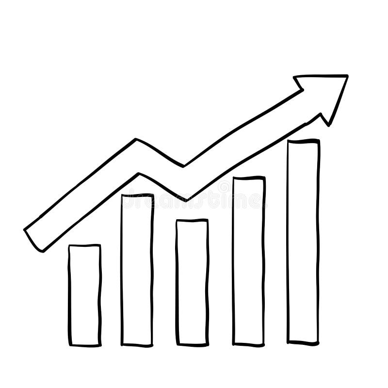 Positive trend vector icon stock vector. Illustration of infographic ...