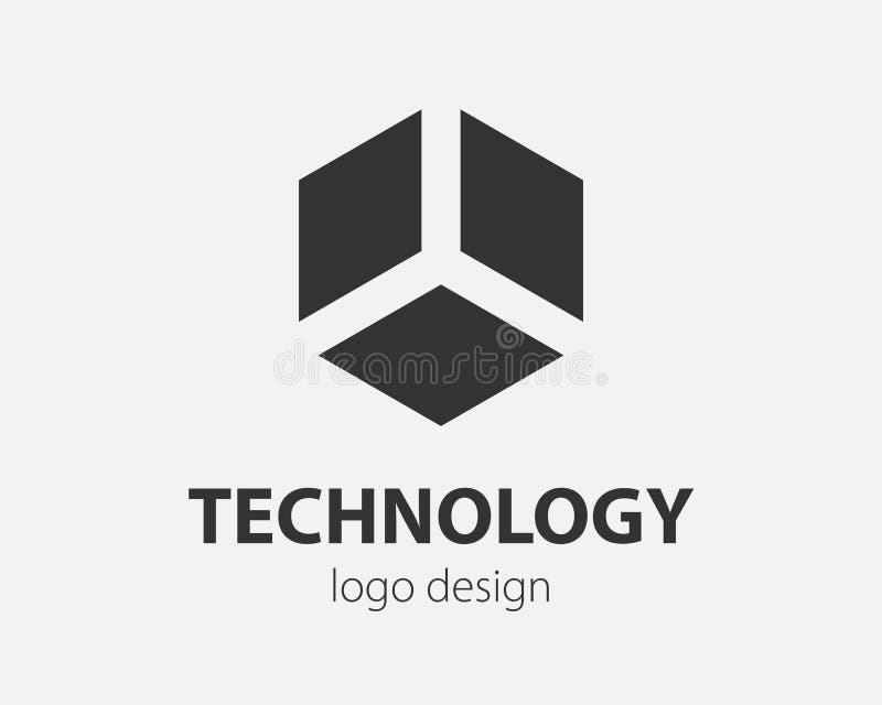 Trend Logo Vector Hexagon Tech Design. Technology Logotype for Smart ...
