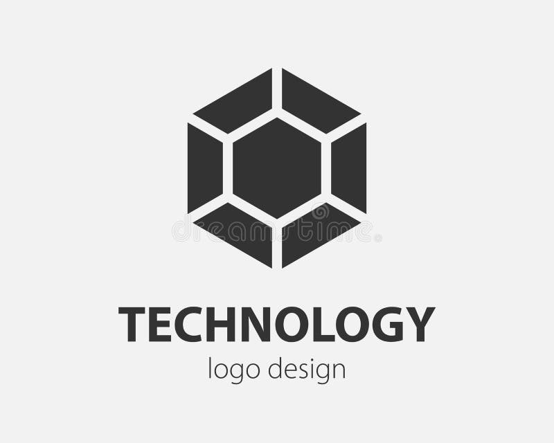 Trend Logo Vector Hexagon Tech Design. Technology Logotype for Smart ...