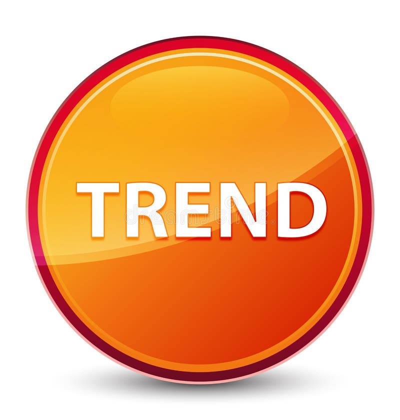 Trend Special Yellow Round Button Stock Illustration - Illustration of ...