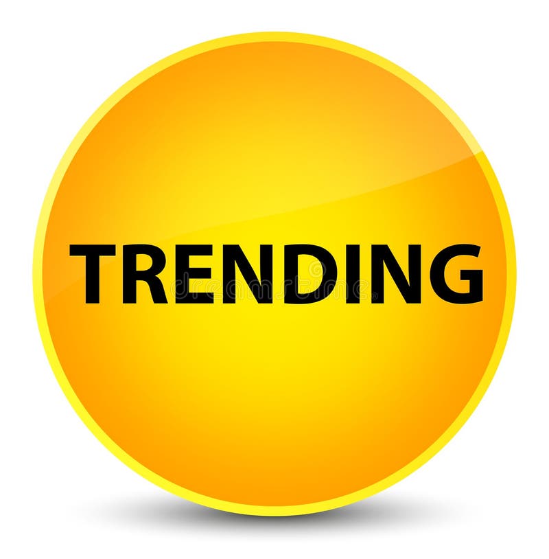 Trending Elegant Yellow Round Button Stock Illustration - Illustration ...