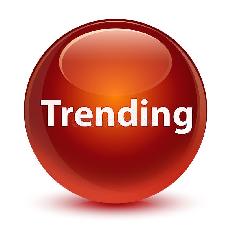 Trending Glassy Brown Round Button Stock Illustration - Illustration of ...