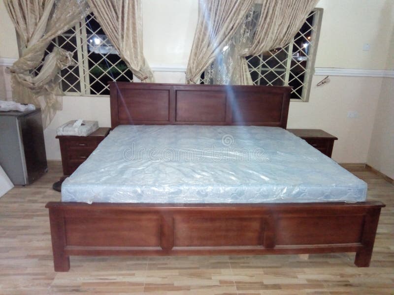 Simple bed stock photo. Image of interior, sofa, simple - 99849766