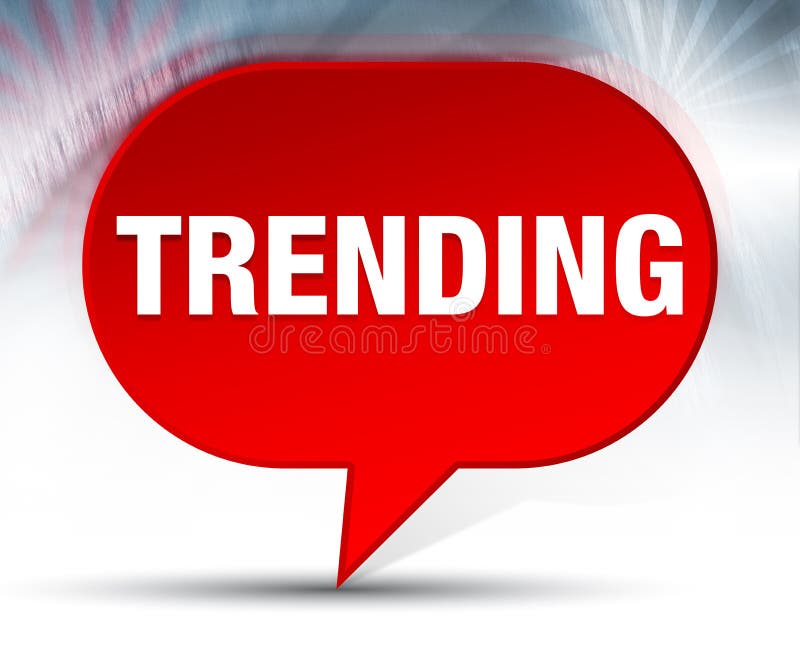 Trending Red Bubble Background Stock Illustration - Illustration of ...