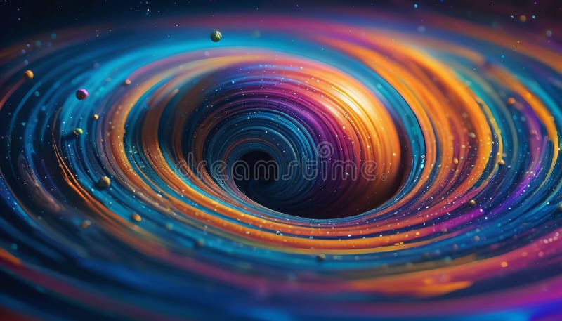 A Trending Pattern of Abstract ,calming Waves-galaxy Like Swirls -solar ...