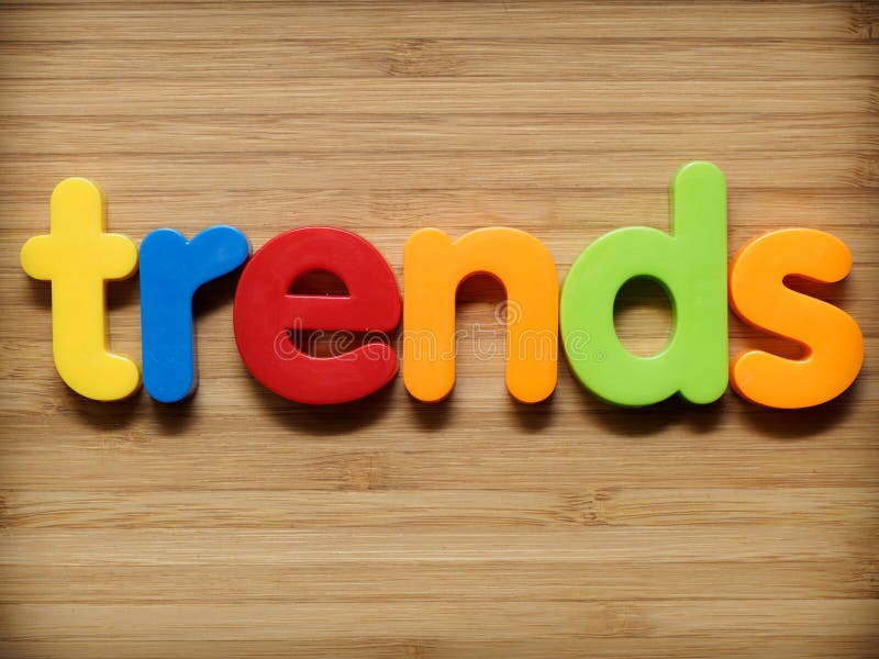 The word trends stock photo. Image of branding, influencer - 70567198