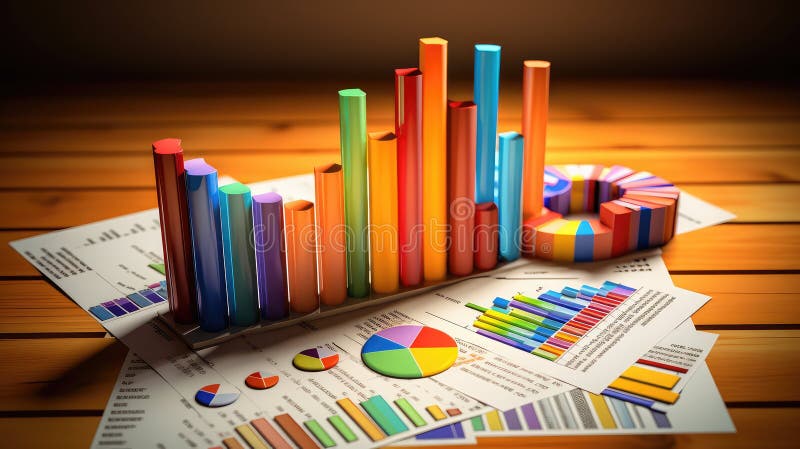 Trends numbers data stock illustration. Illustration of dashboard ...