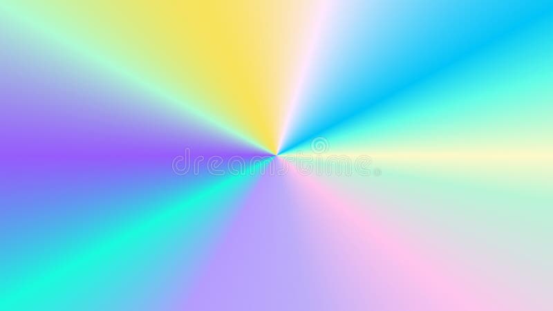 Trendy Abstract Holographic Rainbow Background Stock Illustration ...