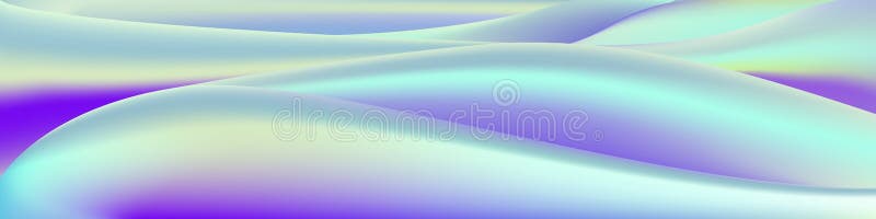 Trendy Abstract Template with 3d Wave on Light Background. Modern ...