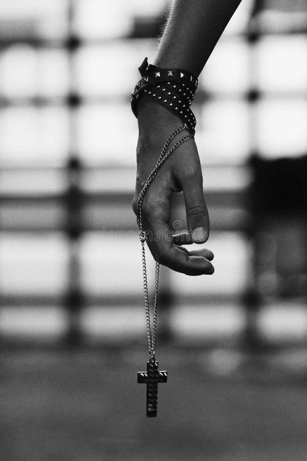 Trendy Accessories with Spikes Stock Image - Image of accessories ...