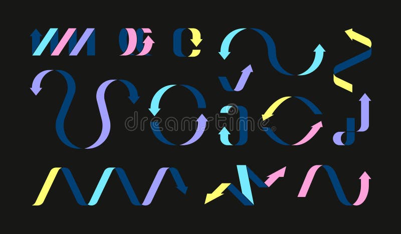 Decorative Swirl Pointers Stock Illustrations – 133 Decorative Swirl ...