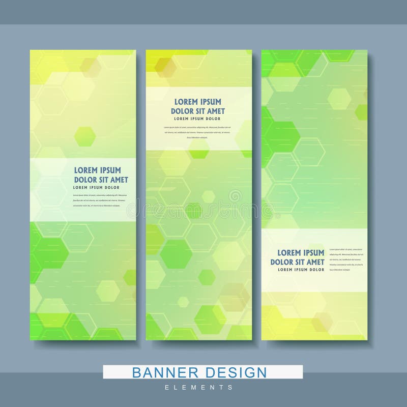 Trendy Banner Template Design Stock Vector - Illustration of internet ...