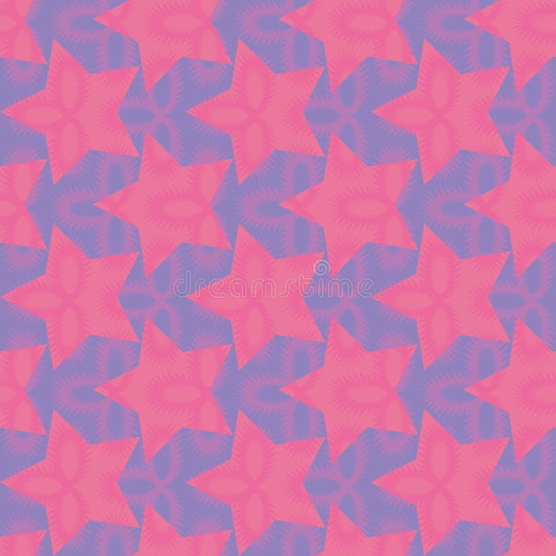 Trendy Blue Star Pattern. Space Background. Vector Abstract Graphic ...