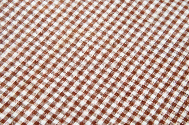 Trendy Checkered Gingham Textile Stock Photo - Image of blanket, table ...