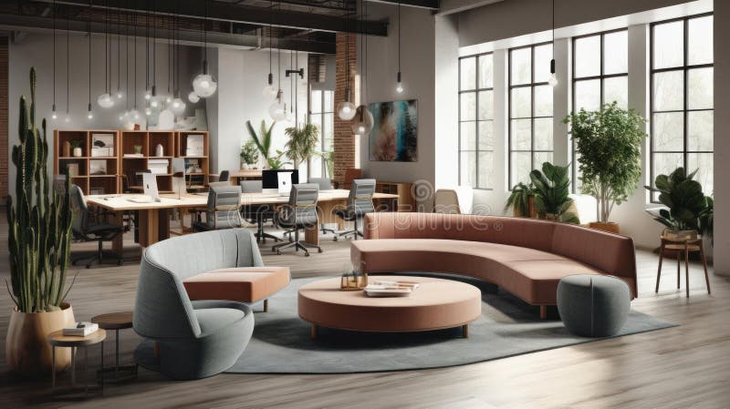 Collaborative Workstations Stock Illustrations – 588 Collaborative ...