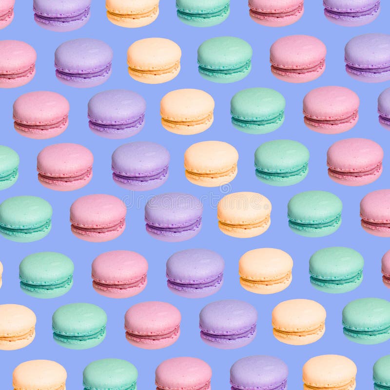 Trendy Colorful Repeating Pattern with Macaron Background. Texture ...