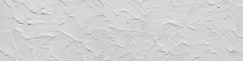 Trendy 3D Paint Texture with Spatula Strokes, White Canvas Volumetric ...