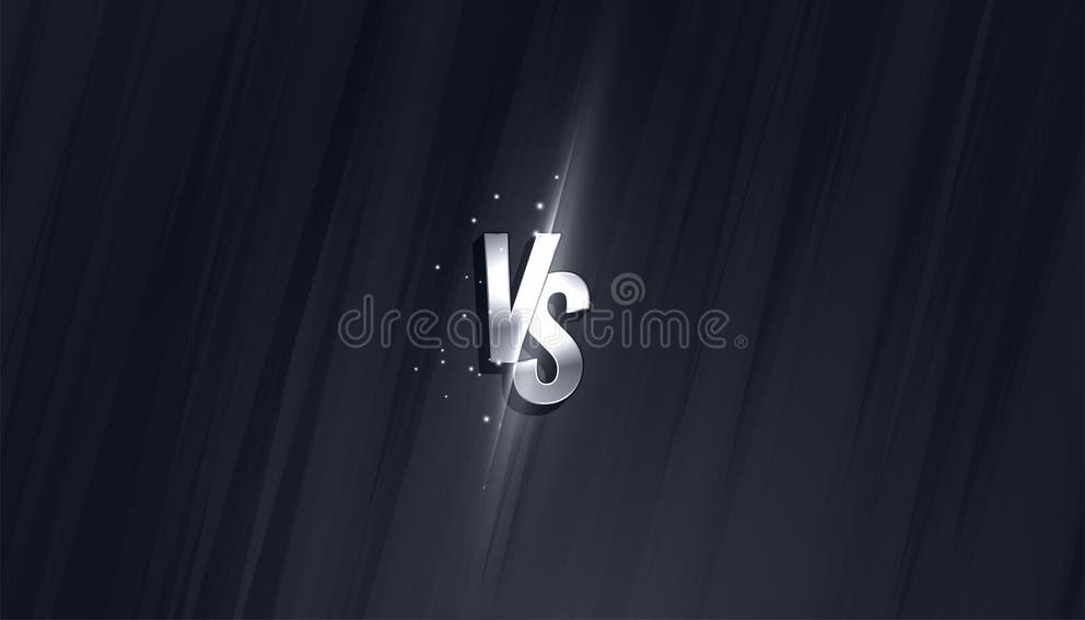 Trendy Dual Clash Versus Banner for Product Comparison Stock Vector ...