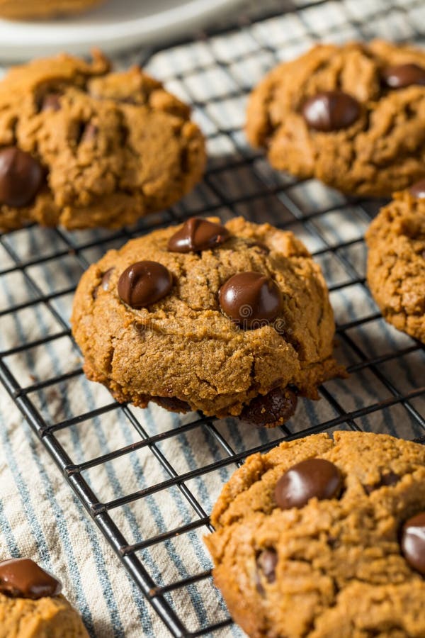 Trendy Five Ingredient Chocolate Chip Cookies Stock Image - Image of ...