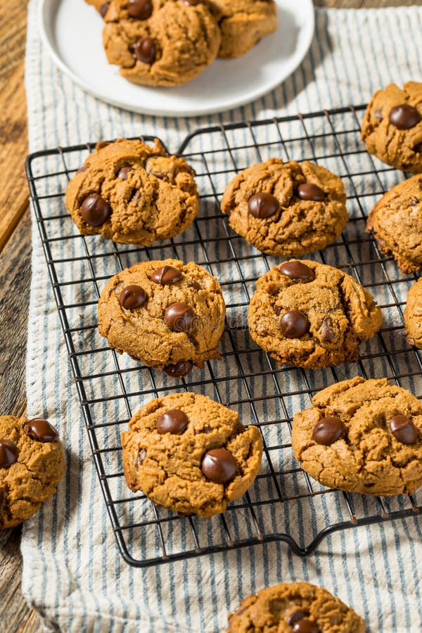 Trendy Five Ingredient Chocolate Chip Cookies Stock Photo - Image of ...