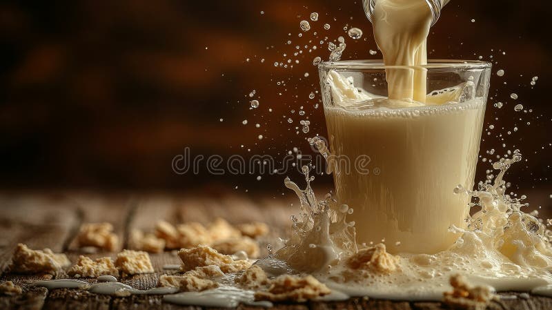 Trendy Food and Drink Option on Display Stock Photo - Image of bowel ...