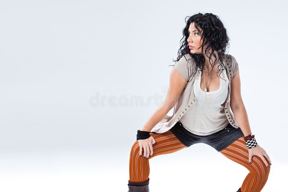 Trendy Funky Girl stock image. Image of lifestyle, female - 29407735