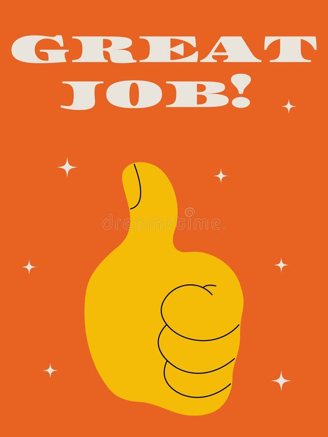 Trendy Funny Poster or Flyer on the Topic of Work, Deadline and ...