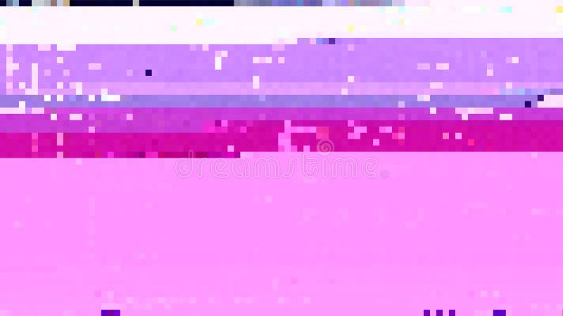 Trendy Glitch Pattern on Dark Background. Modern Style Vector. Abstract ...