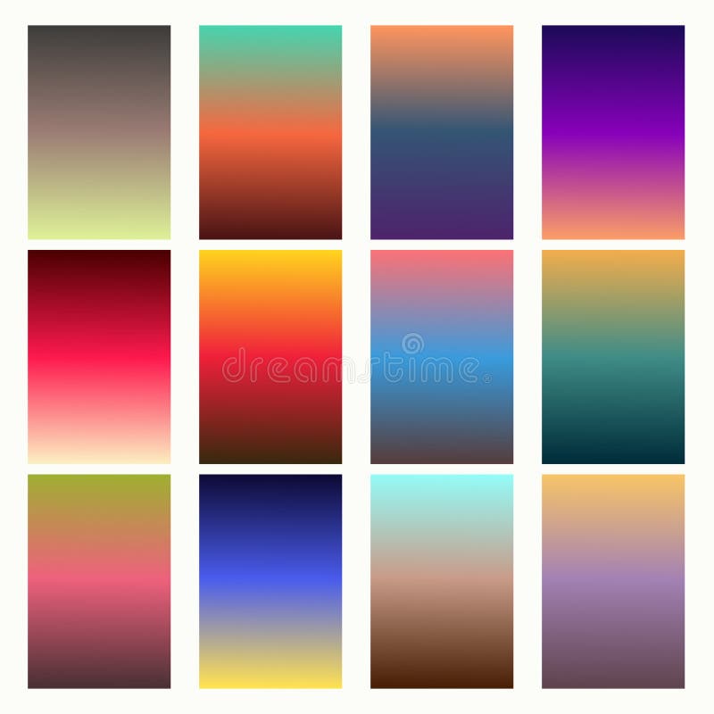 Gradient Palettes. Gradient Sample Set. Colorful Gradients for Poster ... Gradient Palettes. Gradient Sample Set. Colorful Gradients for Poster ...
