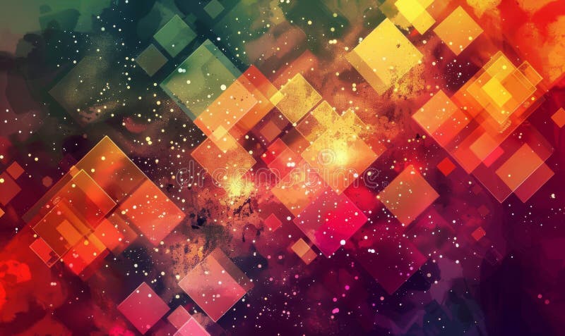Trendy Graphic Design Background with Modern Abstract Lines Stock ...