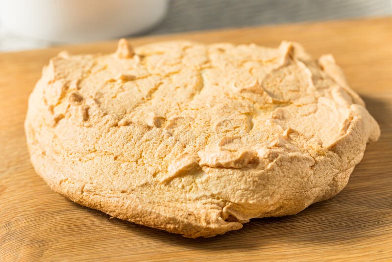 Trendy Homemade Cloud Bread Snack Stock Photo - Image of baked, health ...