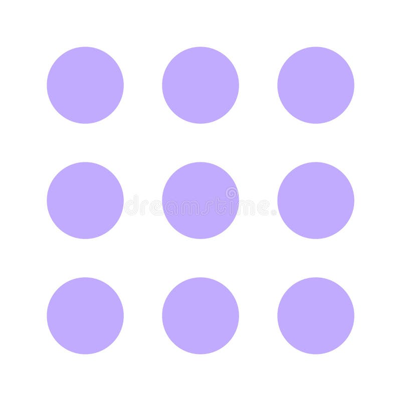 Trendy Icon of Pattern Lock, Cyber Security Concept Stock Vector ...