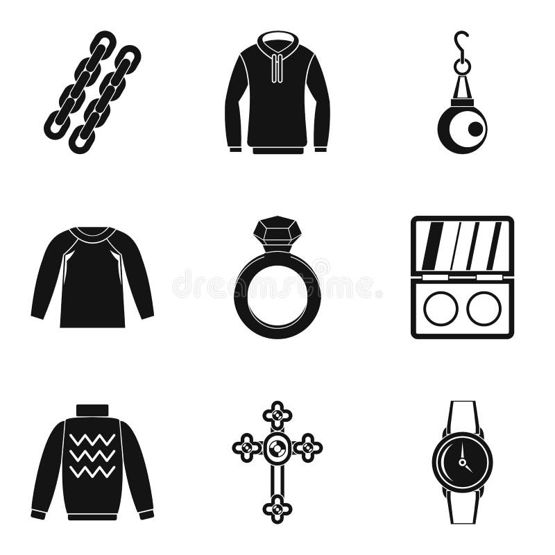 Trendy Icons Vector Clipart. Stock Vector - Illustration of outline ... Trendy Icons Vector Clipart. Stock Vector - Illustration of outline ...