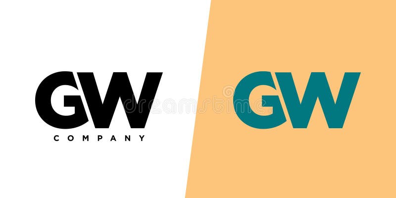 Letter G and W, GW Logo Design Template. Minimal Monogram Initial Based ... Letter G and W, GW Logo Design Template. Minimal Monogram Initial Based ...