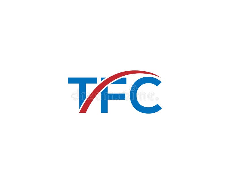 Trendy Letter TFC Logo Design Stock Vector - Illustration of minimalist ...