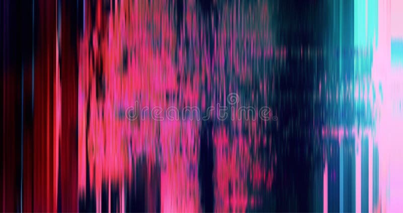 Trendy Glitch Pattern on Dark Background. Modern Style Vector. Abstract ...
