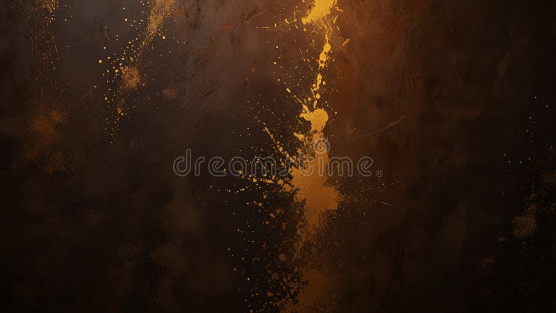 Trendy Matte Brown Surface with a Golden Overlay. this Luxurious ...