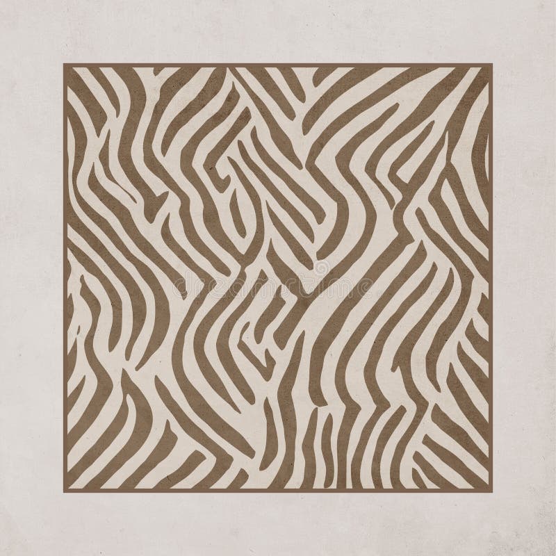 Trendy Minimalist Illustration. Printable Pattern for Wall Decorations ...