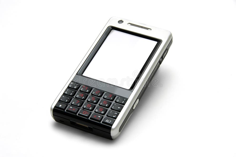 Trendy Mobile Phone stock photo. Image of portable, hand - 3803668