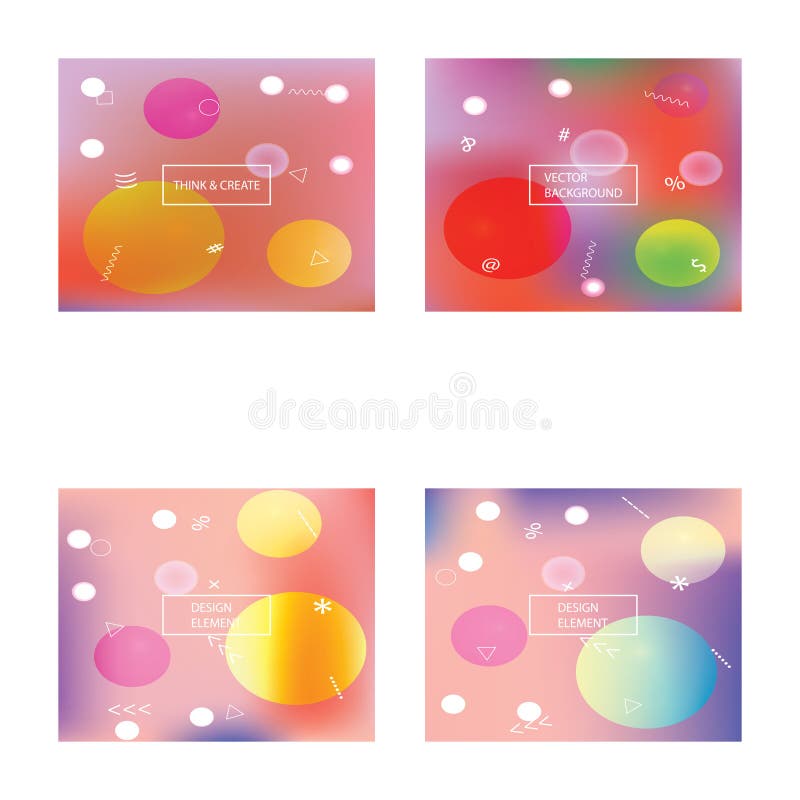 Trendy Modern Abstract Background. Stock Vector - Illustration of ...