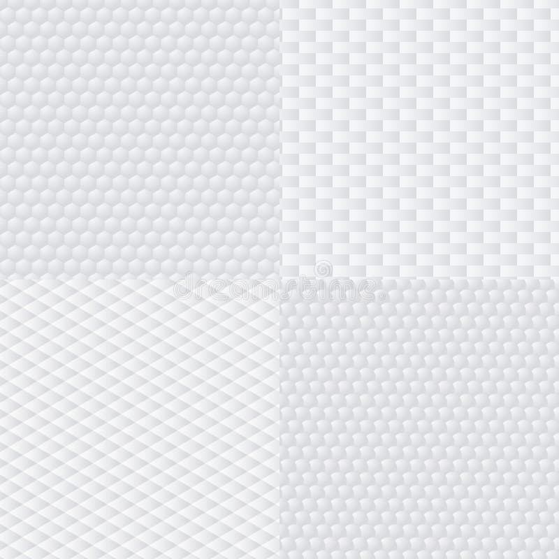 Modern White Paper Font. Origami Folded Letters and Numbers Stock ...