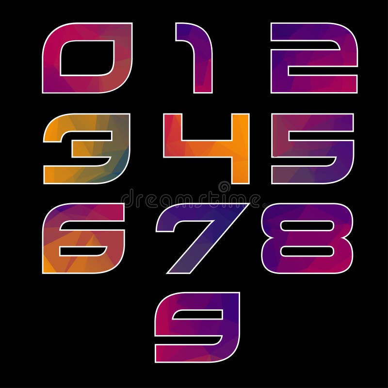 Slot machine style font stock vector. Illustration of alphabet - 134673664